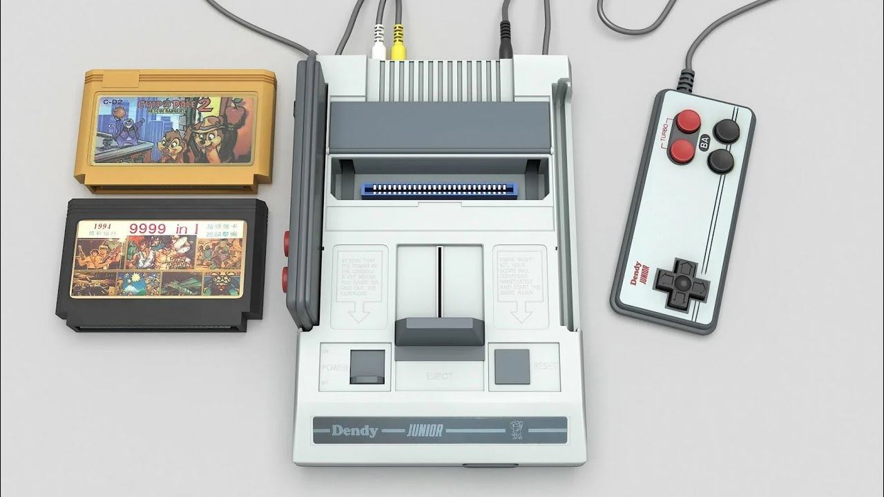 Играю в Dendy на ЭЛТ