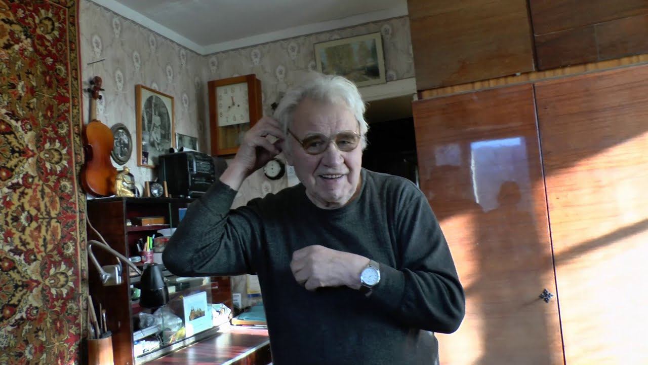 В гостях у Евгения Александровича Кубарёва и собачки Арно. 18.11.2013.