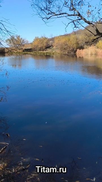 Монастырское озеро у подножия горы Бештау, Пятигорск
