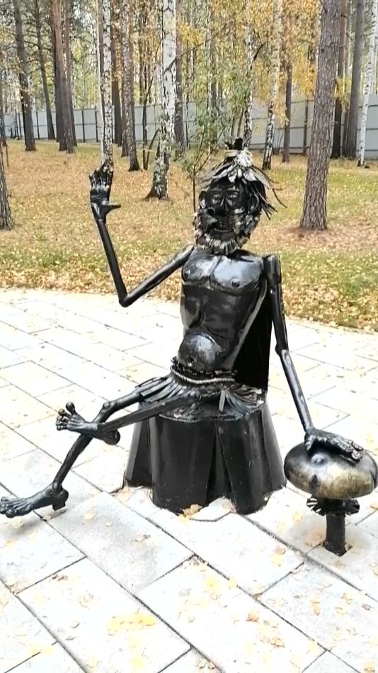 Чудо фигура пирата в Манин Парке!😂