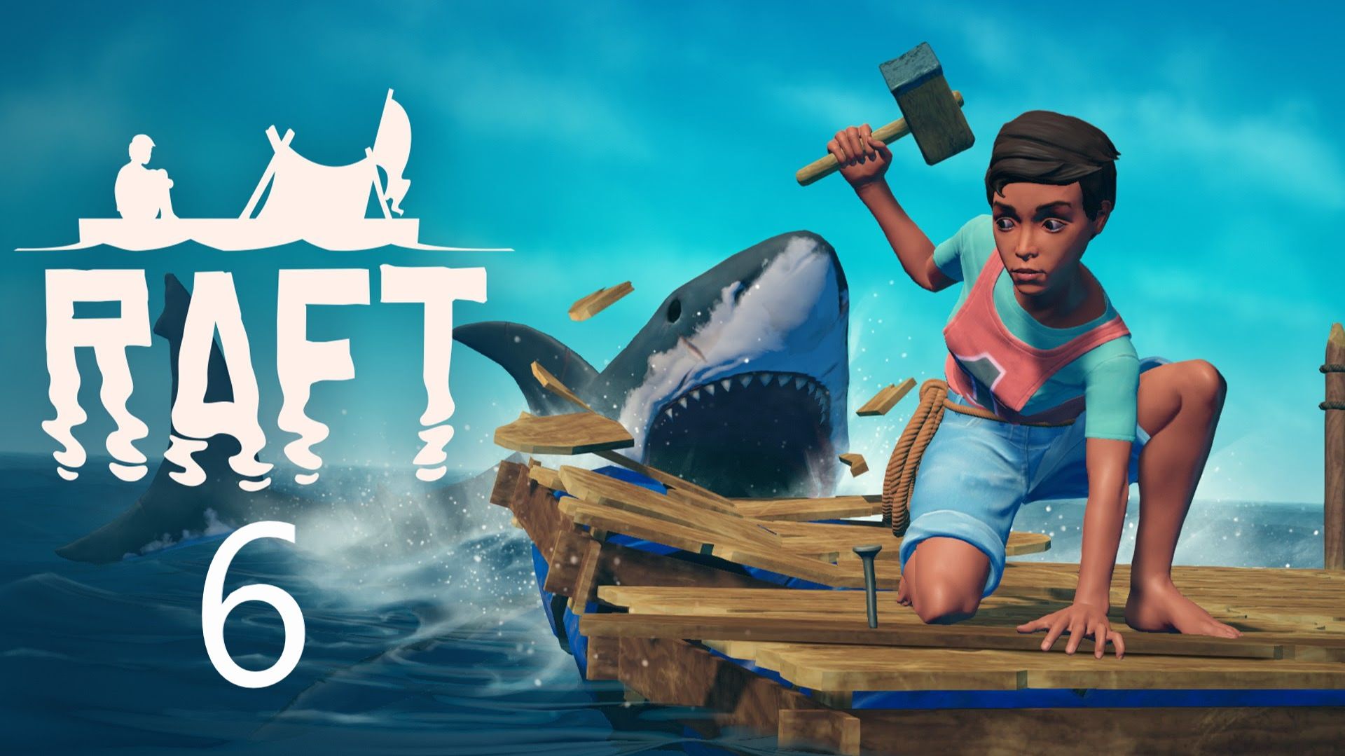 Первая часть сюжета, радиовышка ▶ Raft #6