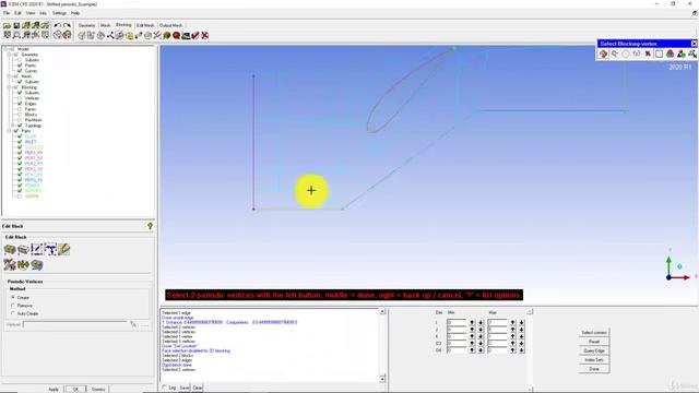 16 Hexa Meshing of 2D Compressor Cascade with Innovative Blocking Techniques