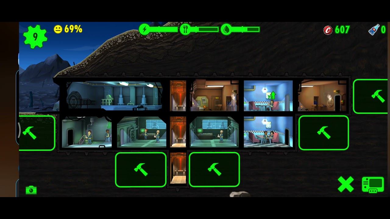 Видеообзор игры на смартфон "Fallout Shelter" - проект игры на смартфон Redmi note 9s