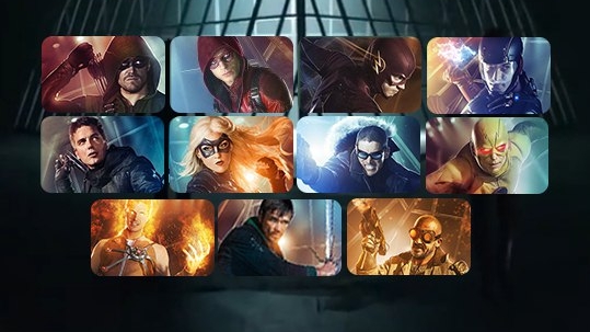 Бойцовский клуб супергероев / Arrow and The Flash