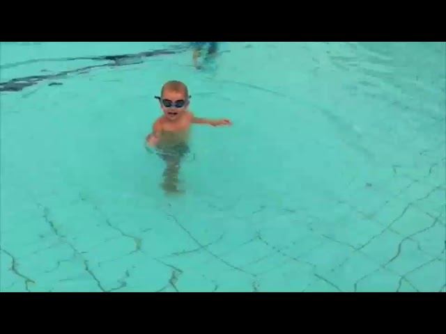 Как научить ребенка плавать! Дельфиненок