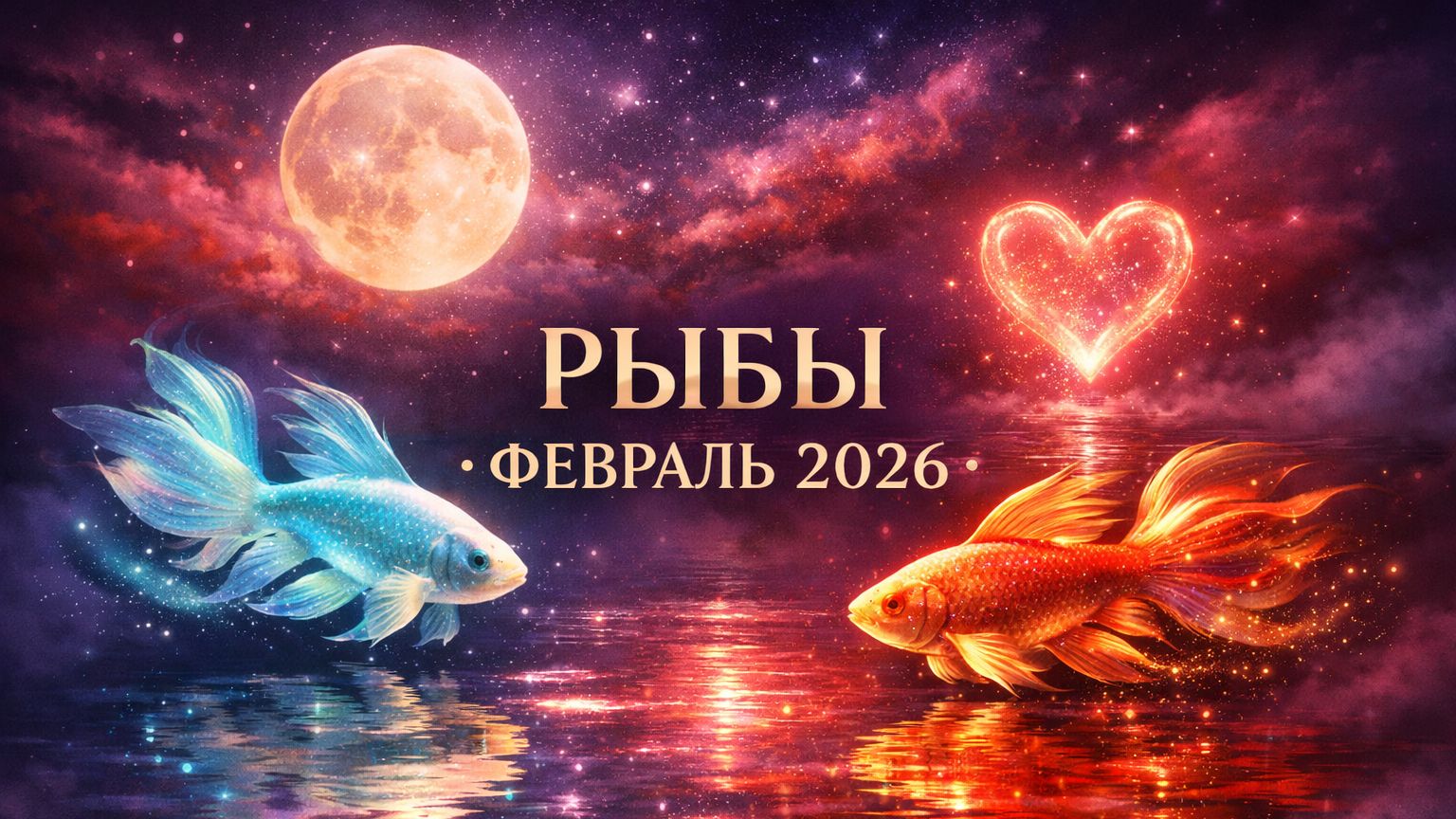 ✨ Перестаньте плыть против течения: Самый глубокий прогноз на февраль 2026 для Рыб