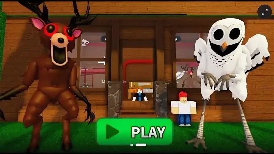 ПОБЕГ ОТ ОЛЕНЯ ИЗ 99 НОЧЕЙ В ЛЕСУ!!😱🌲🦌