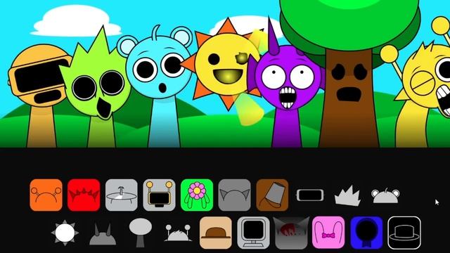 Sprunki Original VS Repeat SKY