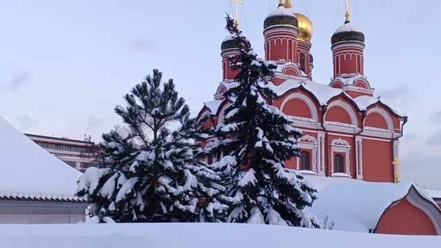 Прогулки по Москве. Морозная прогулка
