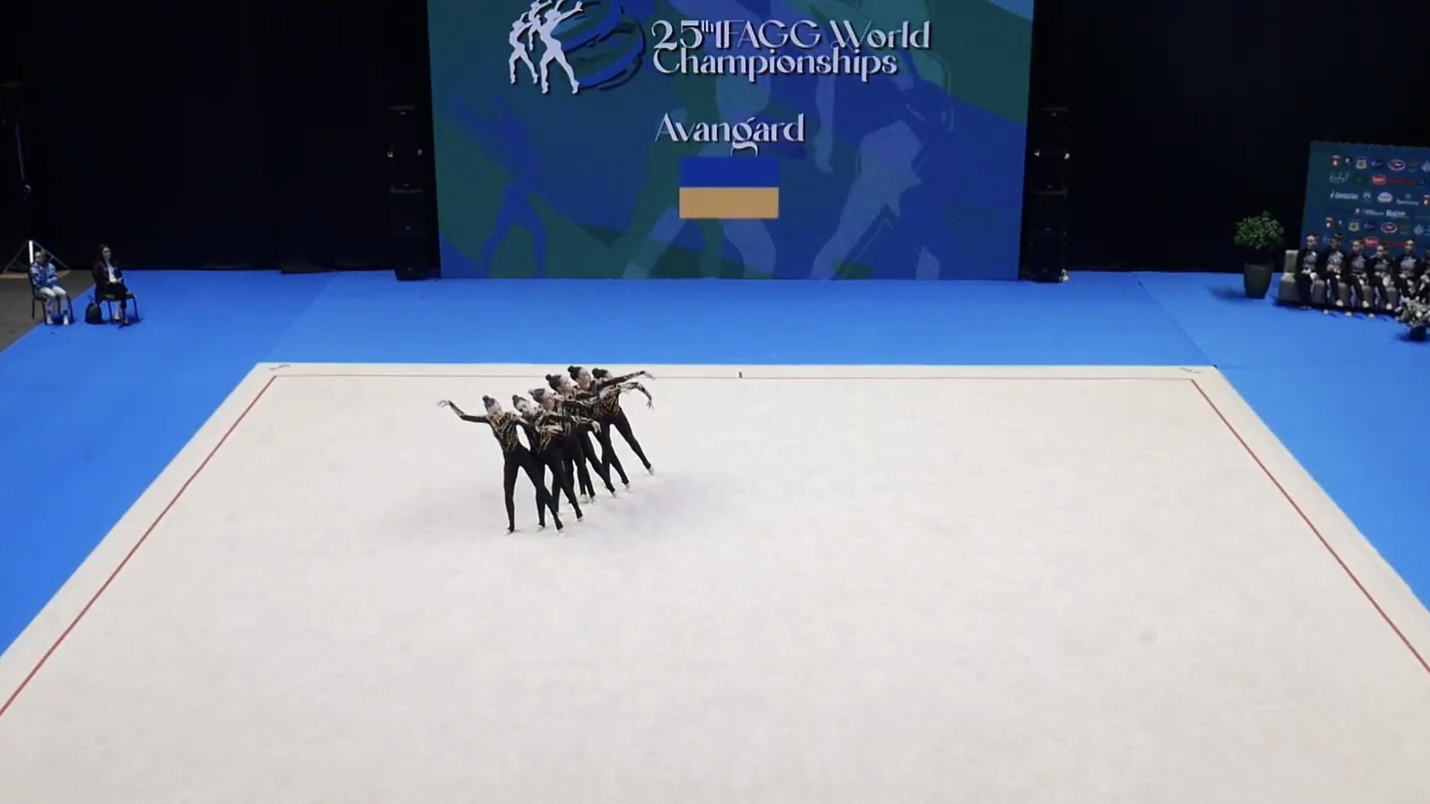 AVANGARD UKR IFAGG World Championships 2025 #эстетическаягимнастика #aestheticgroupgymnastics