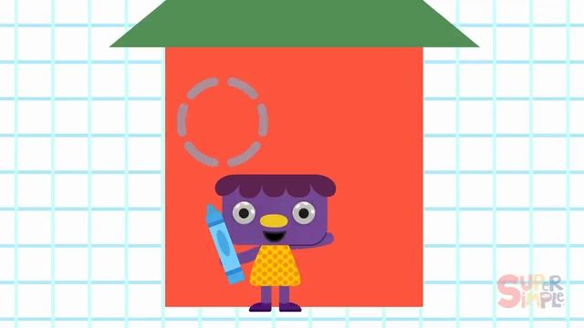 I Like To Draw _ Colors And Shapes Song _ Super Simple Songs