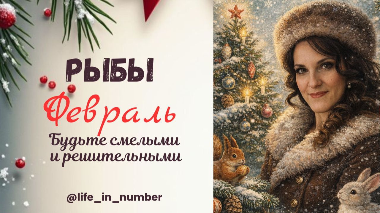 РЫБЫ ФЕВРАЛЬ 2026