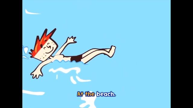 Kids Box 2, Unit 12.2 On holiday! Sing the song.