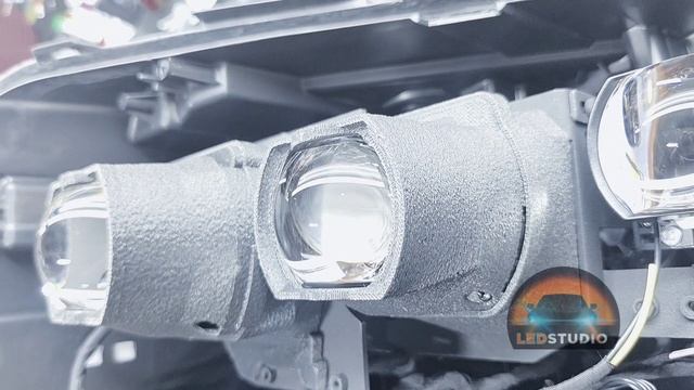 Джили Тугелла модернизация света фар