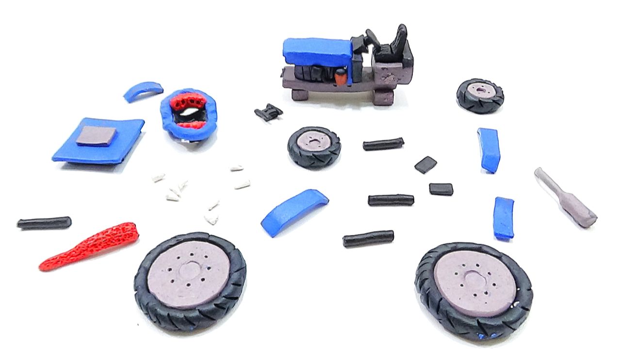 РАЗОБРАЛ СИНИЙ ТРАКТОР