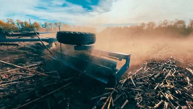 ИЗМЕЛЬЧИТЕЛЬ ПОЖНИВНЫХ ОСТАТКОВ 6 метров. РИПО 6Л (Роторный измельчитель пожнивных остатков 6)