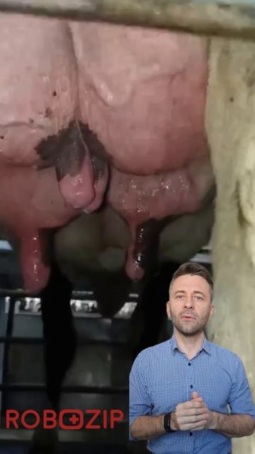 Обработка сосков после доения на карусели