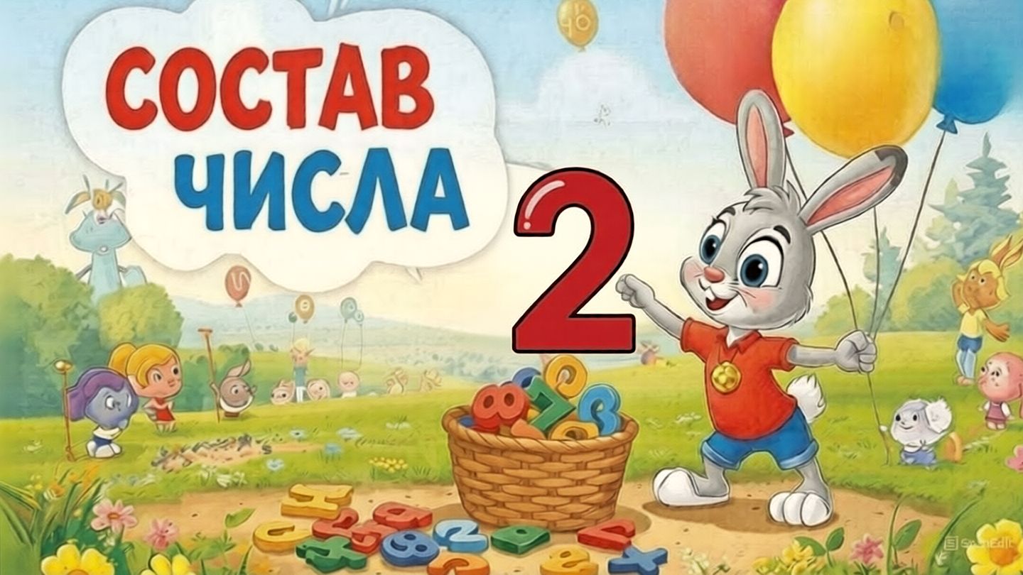 Состав числа 2