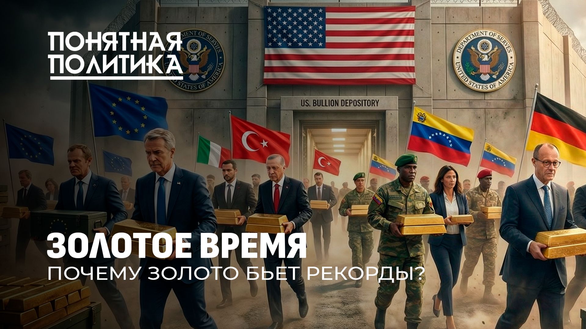 Почему золото бьет рекорды? Где и как оно хранится? Самое богатое место в мире. Понятная политика