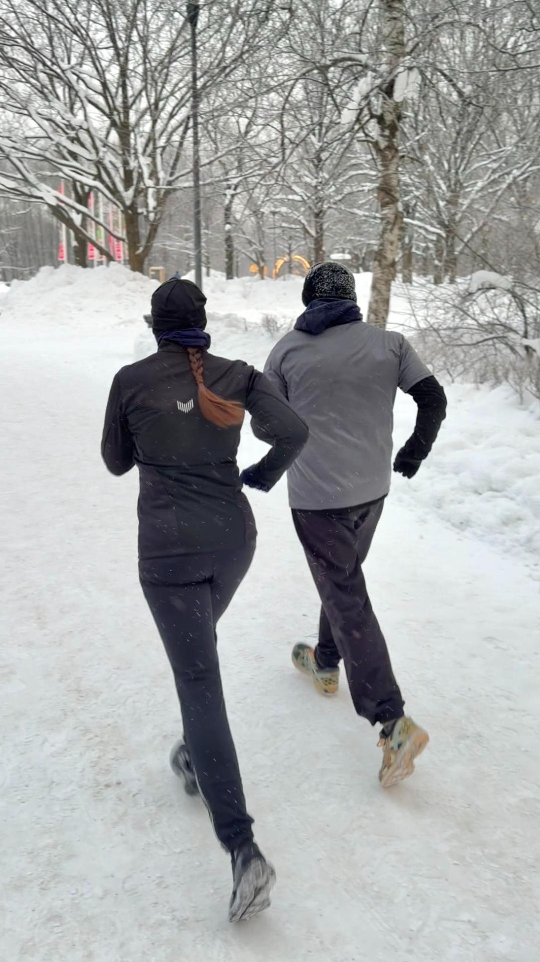"5 вёрст Вернадского”, Москва. –19°C ❄️