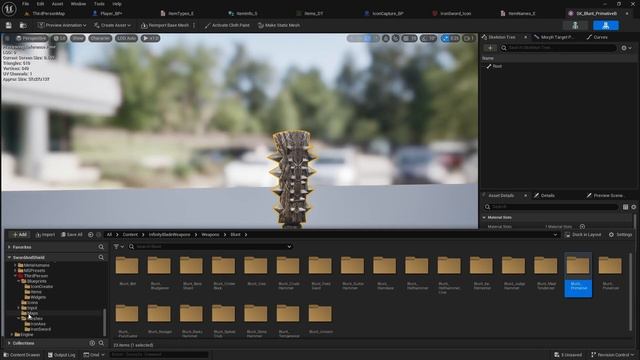 Урок RPG 7. Создание предметов и типов предметов (Unreal Engine 5)