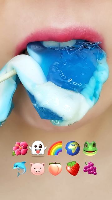 #ASMR корейские сладости Мукбанг и звуки рта: звуки еды, триггеры, музыка