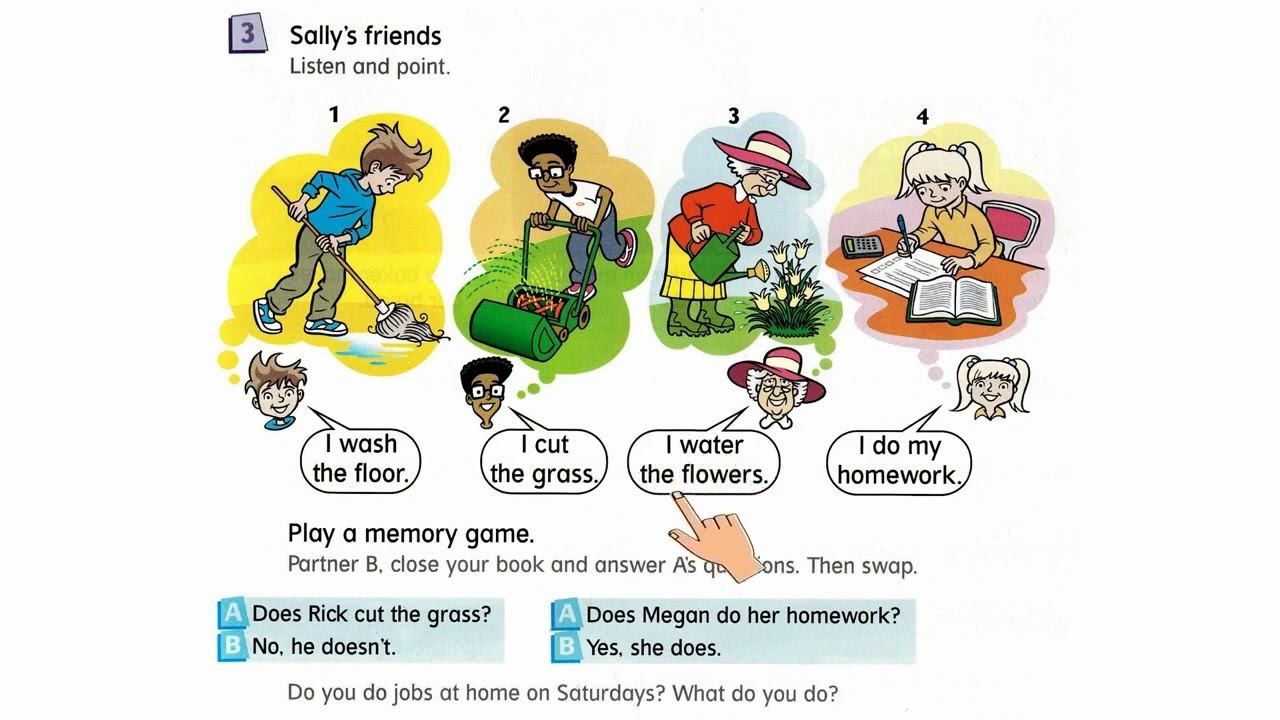 Pearson Excellent 1  Unit 09 p.45 ex 3