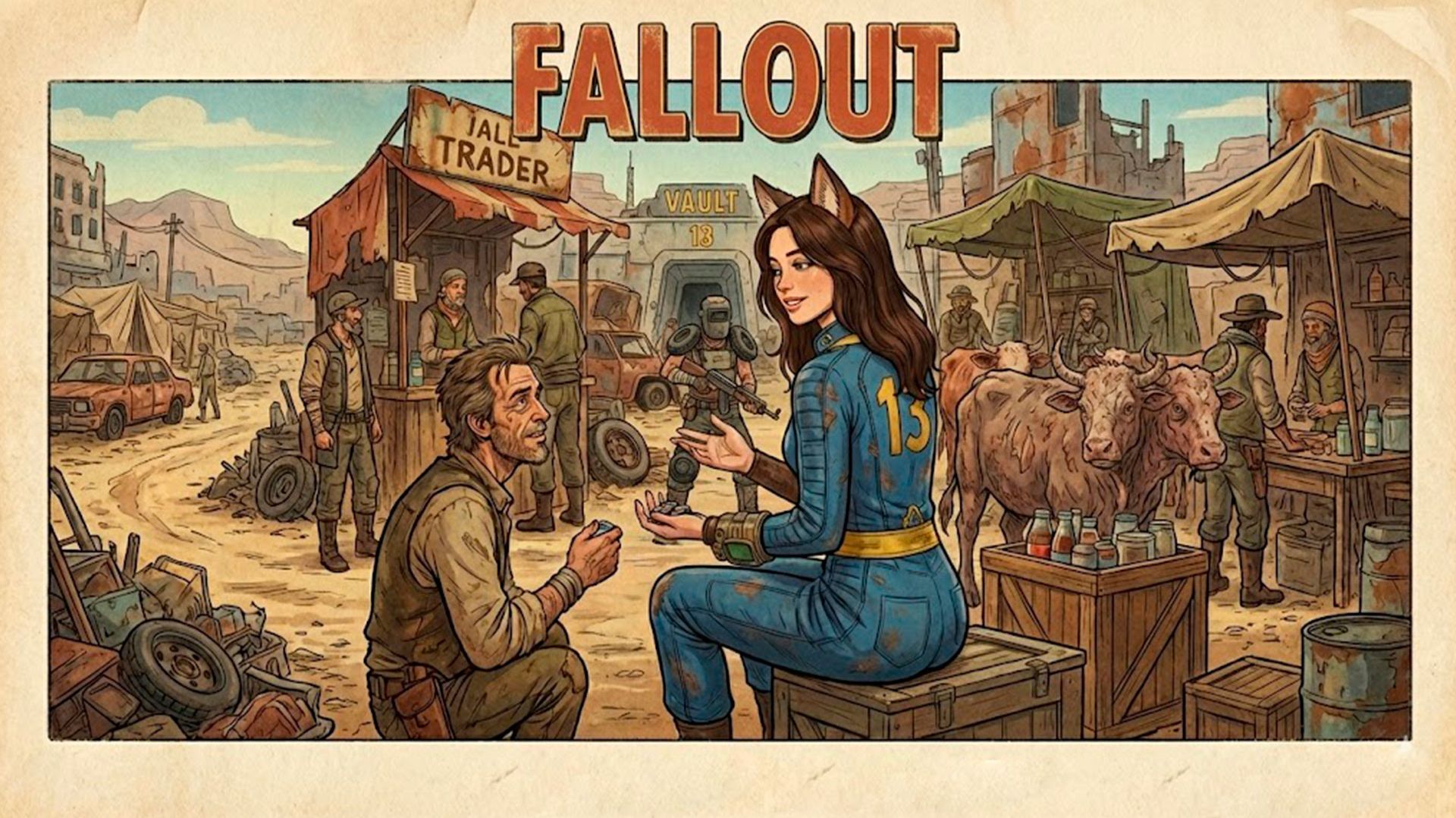 Fallout | Люси - "Сквозь время - часть первая"