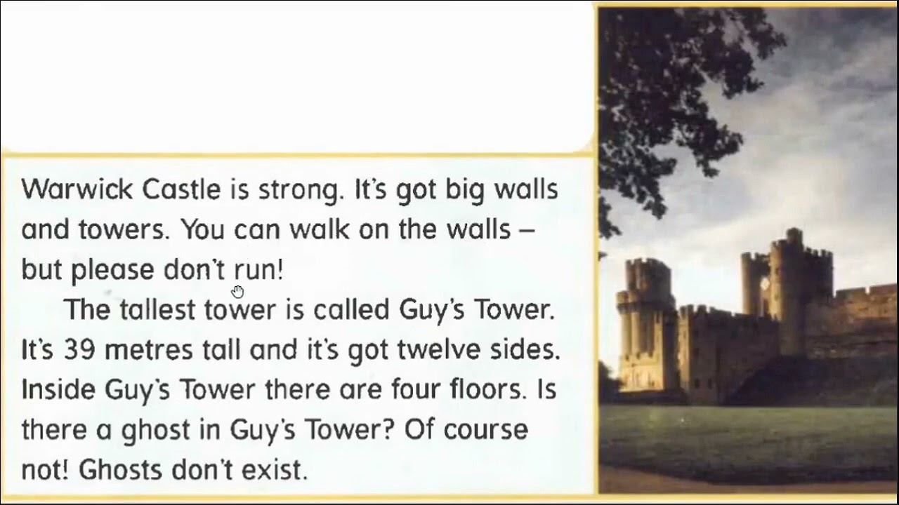Pearson Excellent 2 Unit 8 Fact File Warwick Castle