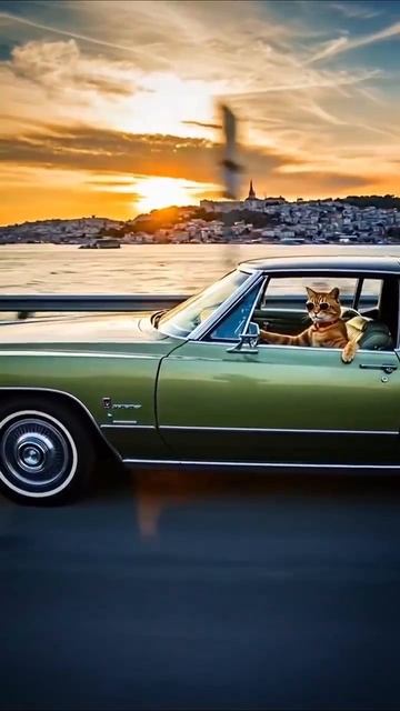 машина+кот+очки=это...