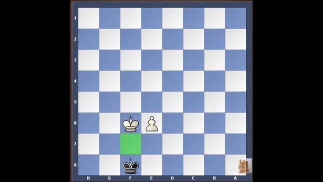 Пешечный эндшпиль. Задания № 4, 5 и 6 Ближняя оппозиция