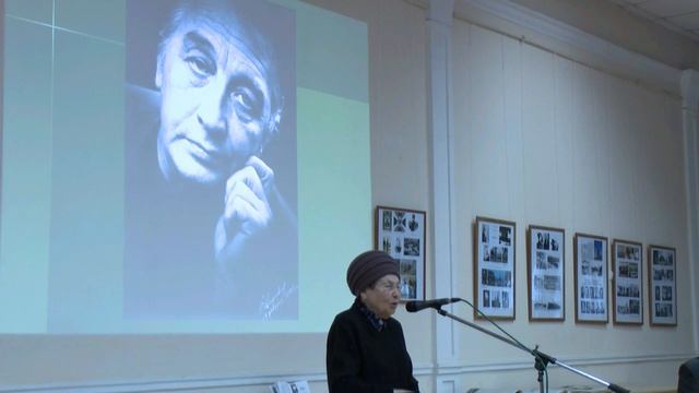 2017.03.28. Вечер памяти Владимира Переверзева. Вспоминает Н.М. Кирилловская