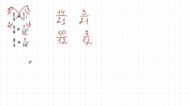 Как привести с общему знаменателю.