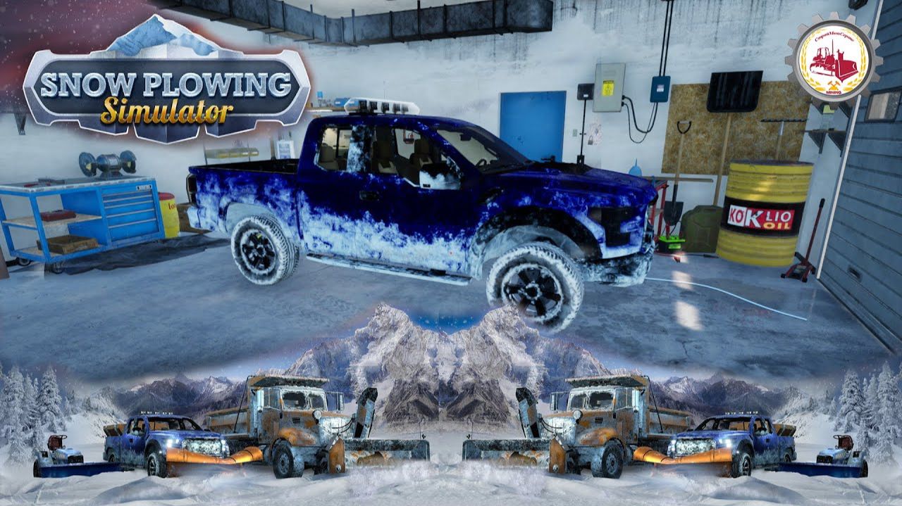 Snow Plowing Simulator знакомства с игрой