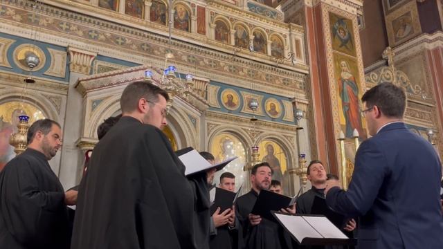 Великое славословие, глас первый "тетрафонос" — Хор "Эн Псалтирио"