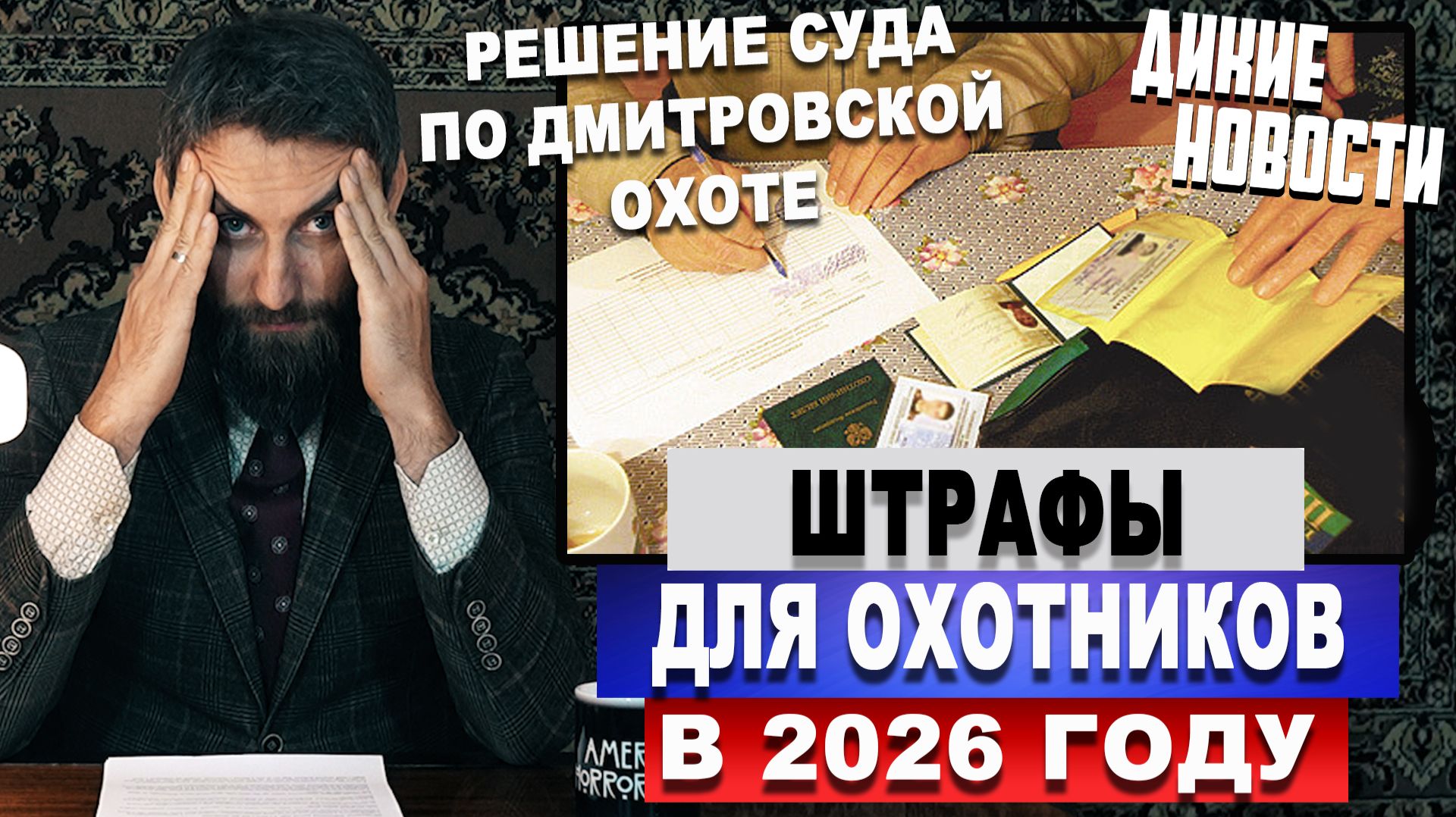 Штрафы для охотников в 2026 году