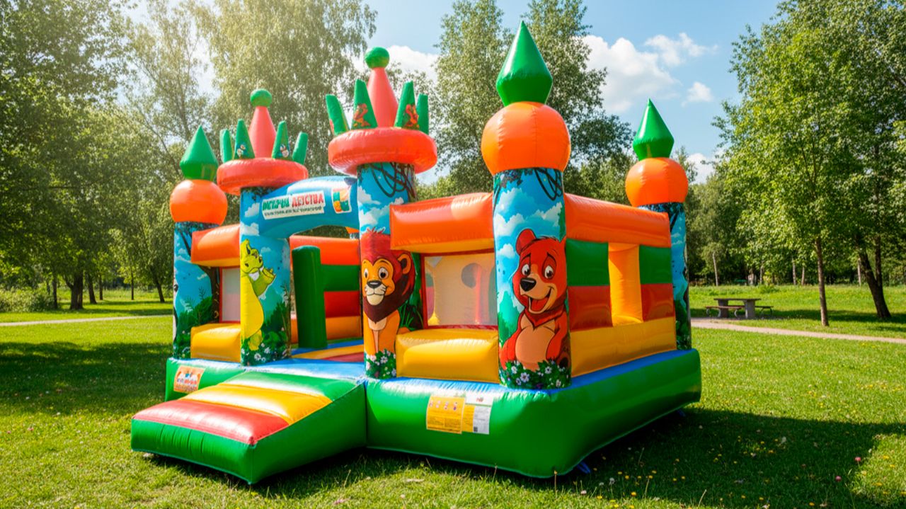 Коммерческий надувной батут «Империя детства», 5*3*2,7 м