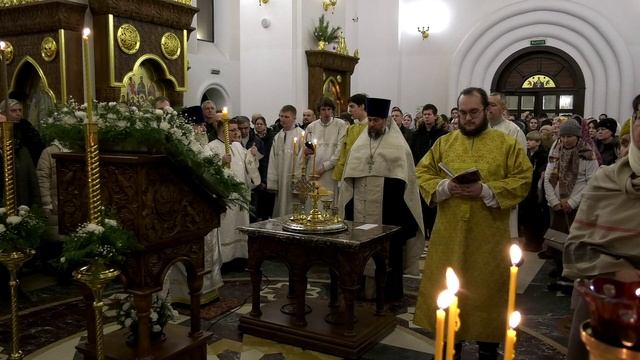 Рождественское богослужение