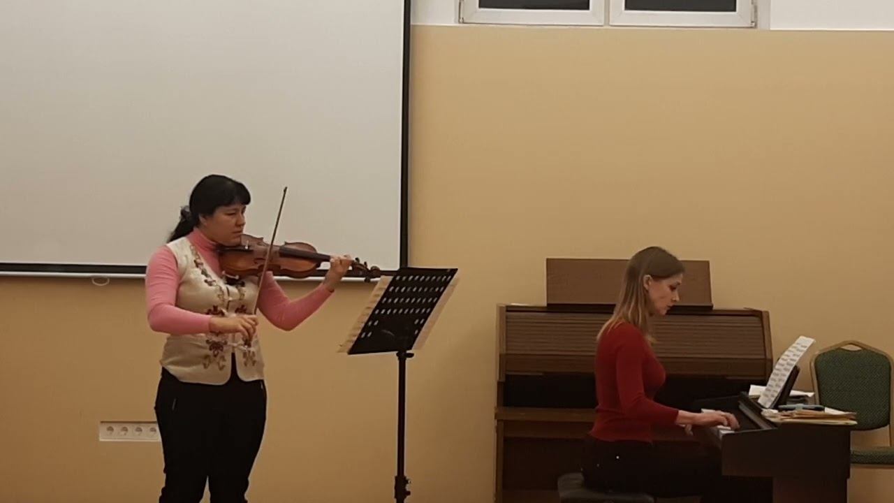 Зейц Концерт для скрипки 2 и 3 части