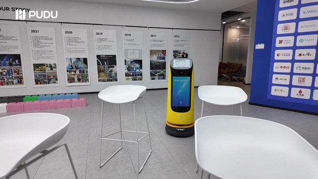 PUDU KettyBot Pro ширина проезда 52см