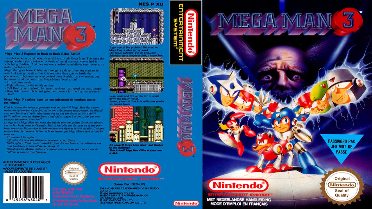 ▷Mega Man 3 USA [Реквест: Aleksei-x]◁