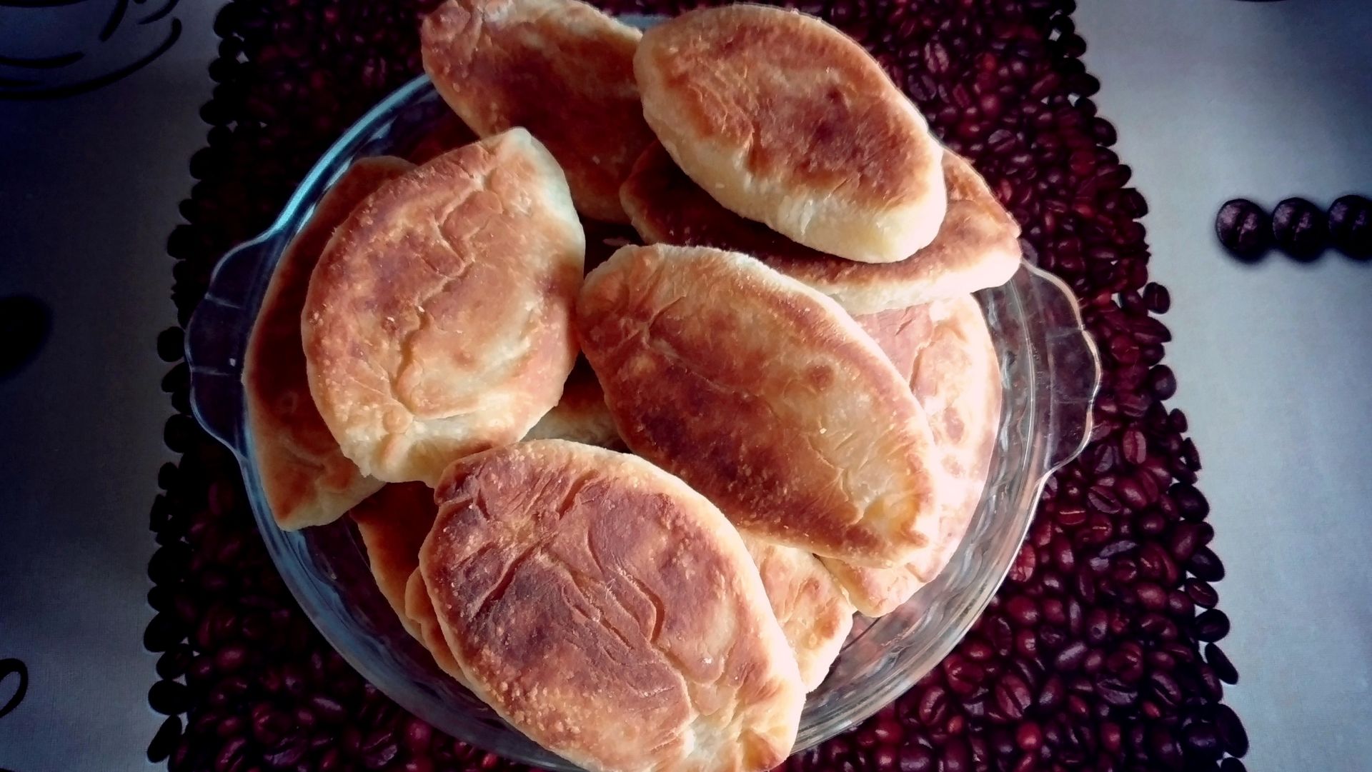 Пирожки жареные с картошкой!