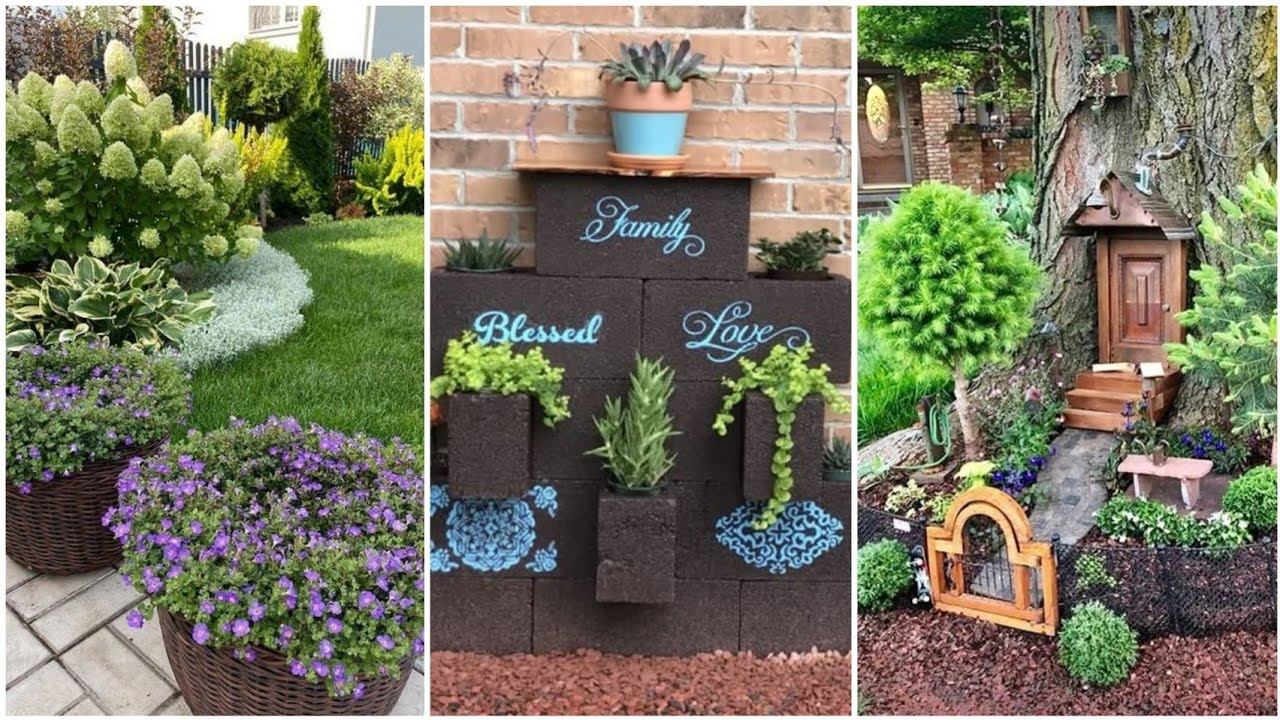 73 ИДЕИ для клумбы и цветника! DIY || Clubs and flower beds for a beautiful garden!