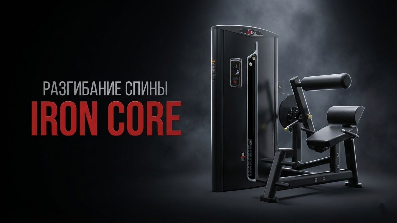 Разгибание спины IRON CORE СЕРИЯ BLACK FORCE BF18