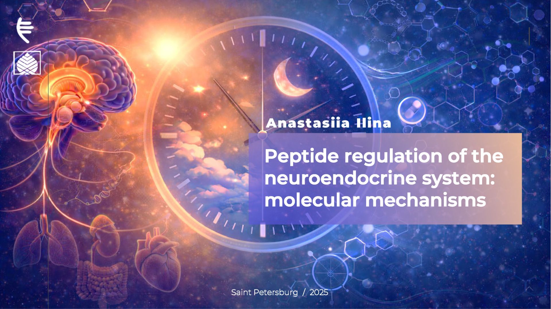 Peptide regulation of the neuroendocrine system molecular mechanisms