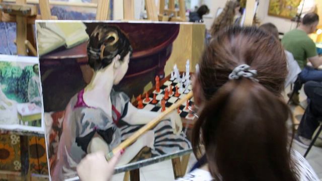 РАБОТЫ УЧАЩИХСЯ: ШАХМАТИСТКА | Зачем учителю указка? | почти БЕЗ СЛОВ