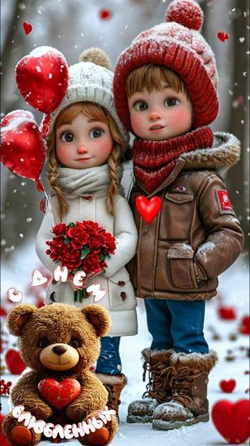 С Днем святого Валентина! С Днем Влюбленных!