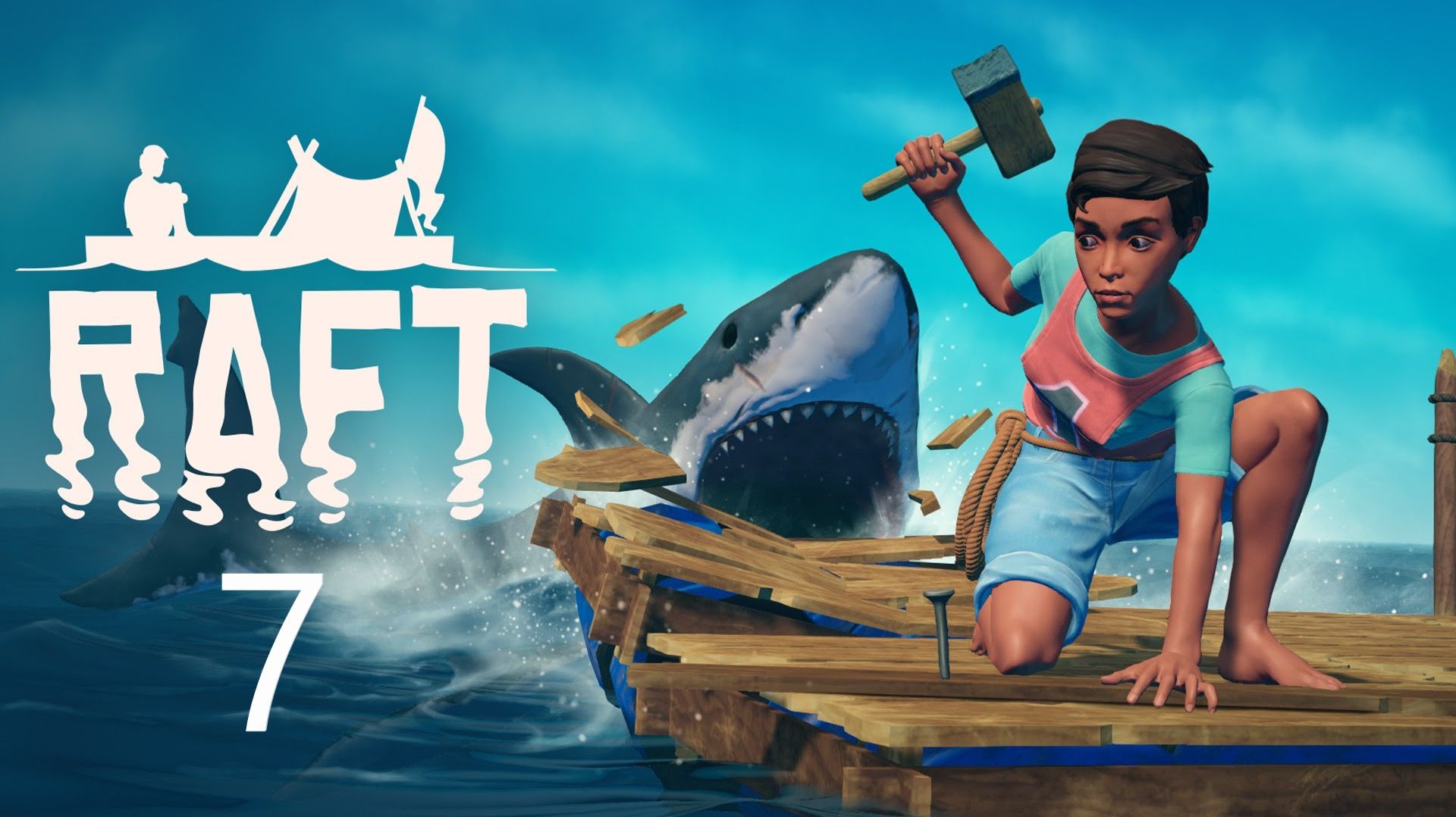 Спасибо яхте за Турбодвигатели ▶ Raft #7