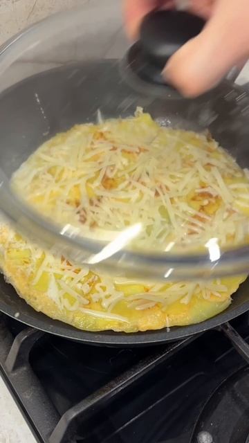 Завтрак с жареной картошкой