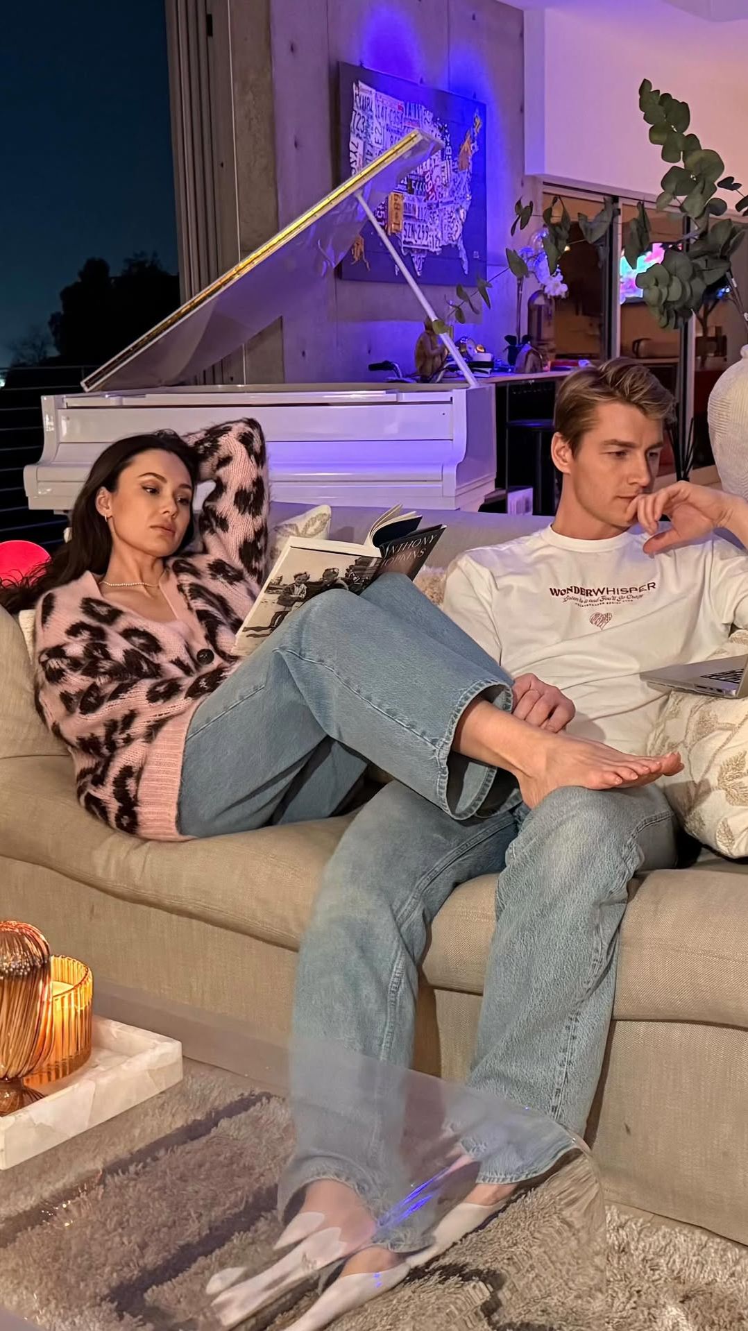 Алексей Воробьев и Аида Гарифуллина - Вечная любовь // Уютный вечер дома ( Оператор - Оливия )